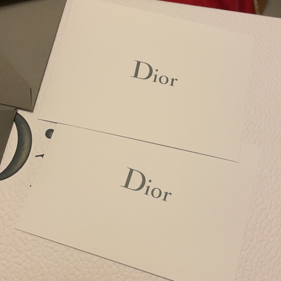 Dior | Accessories | Dior Letter Stationary Message Note Cards | Poshmark